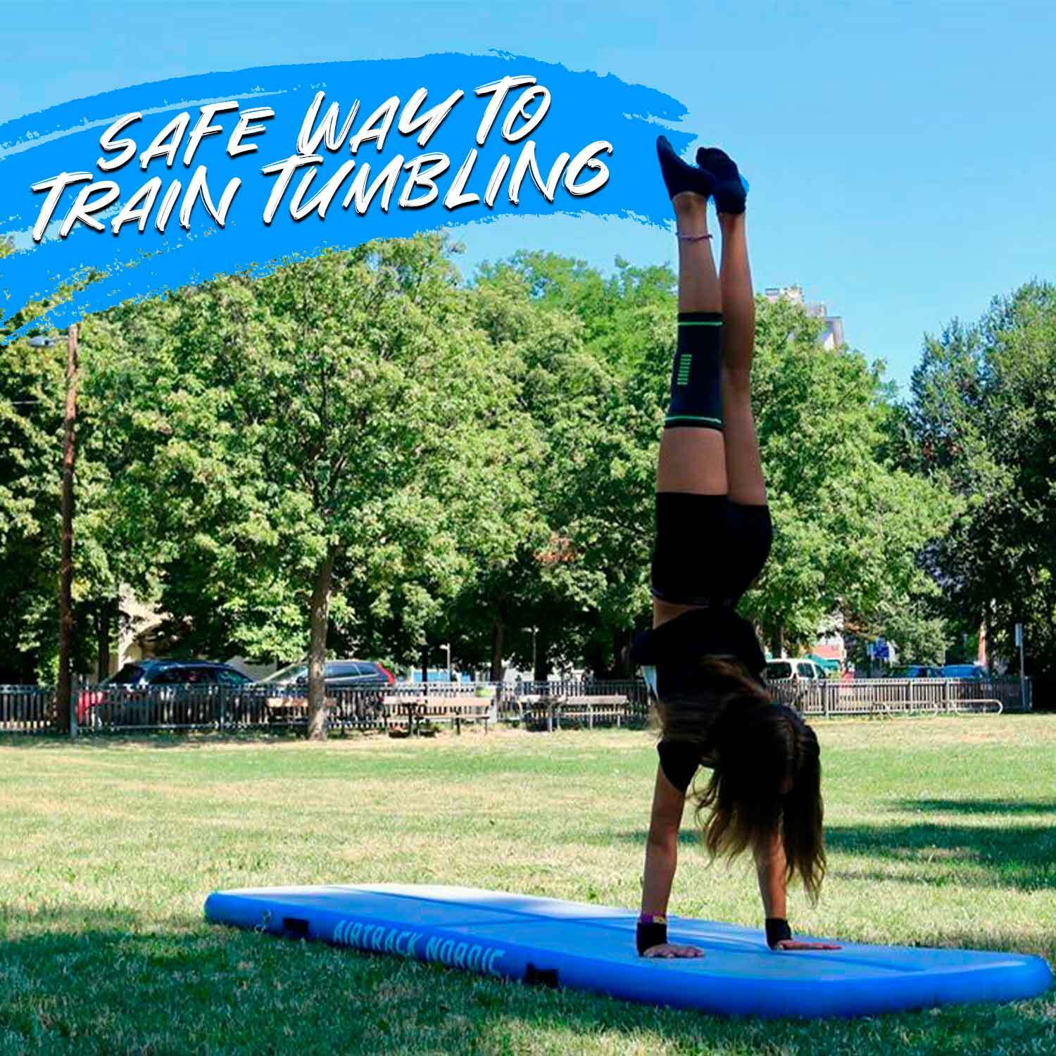 AirTrack Nordic Deluxe Wide Gymnastics and tumbling mat - AirTrack Nordic